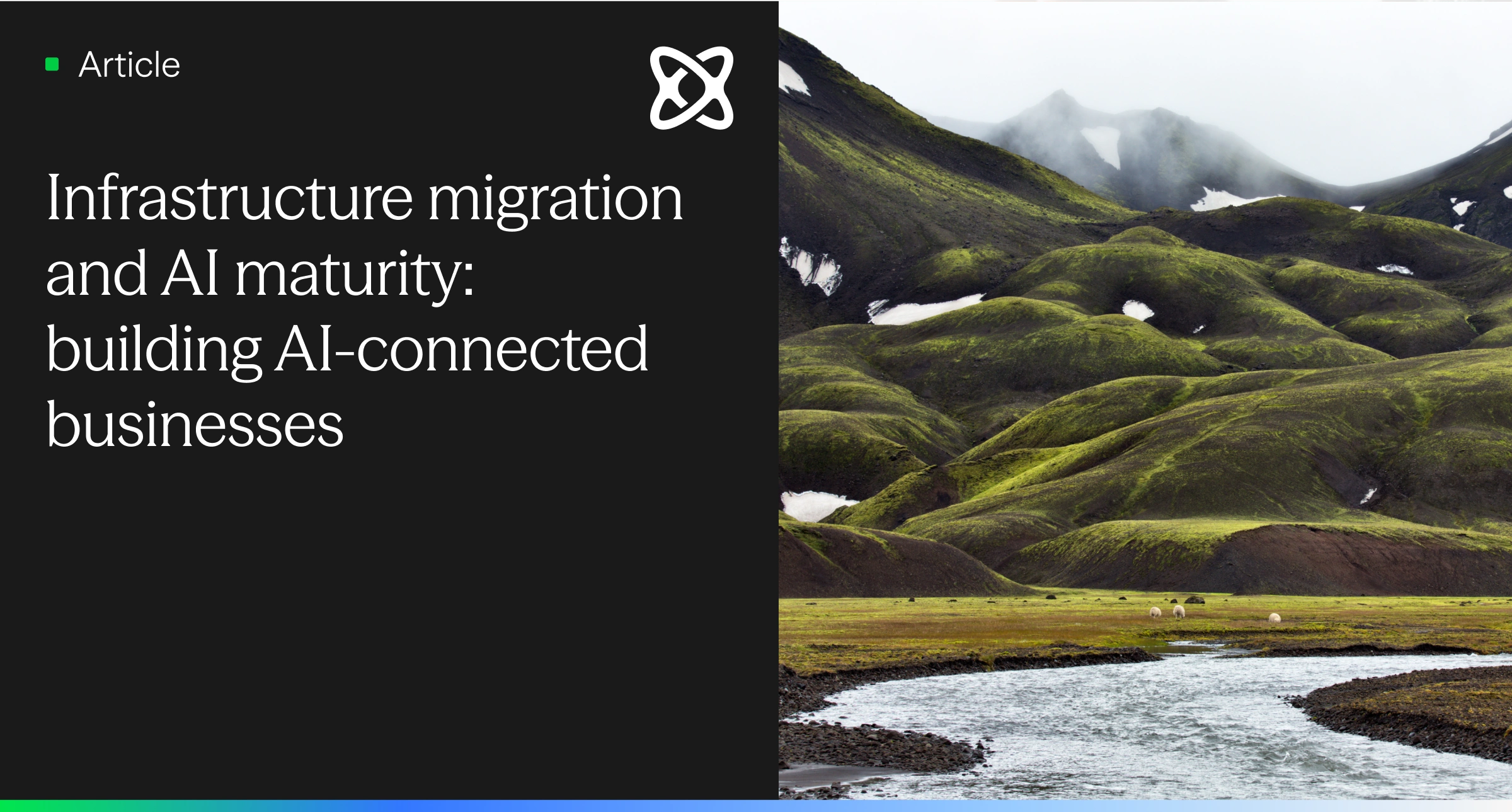 Infrastructure migration and AI-readiness